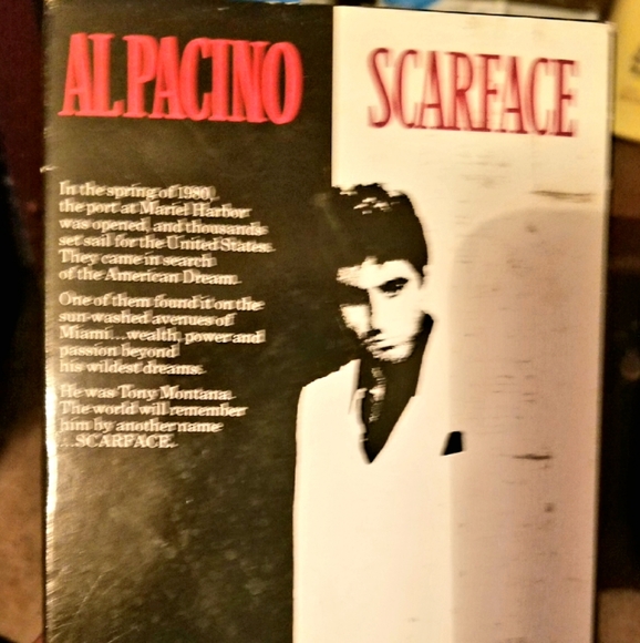Accessories | Scarface Vhs Tape | Poshmark